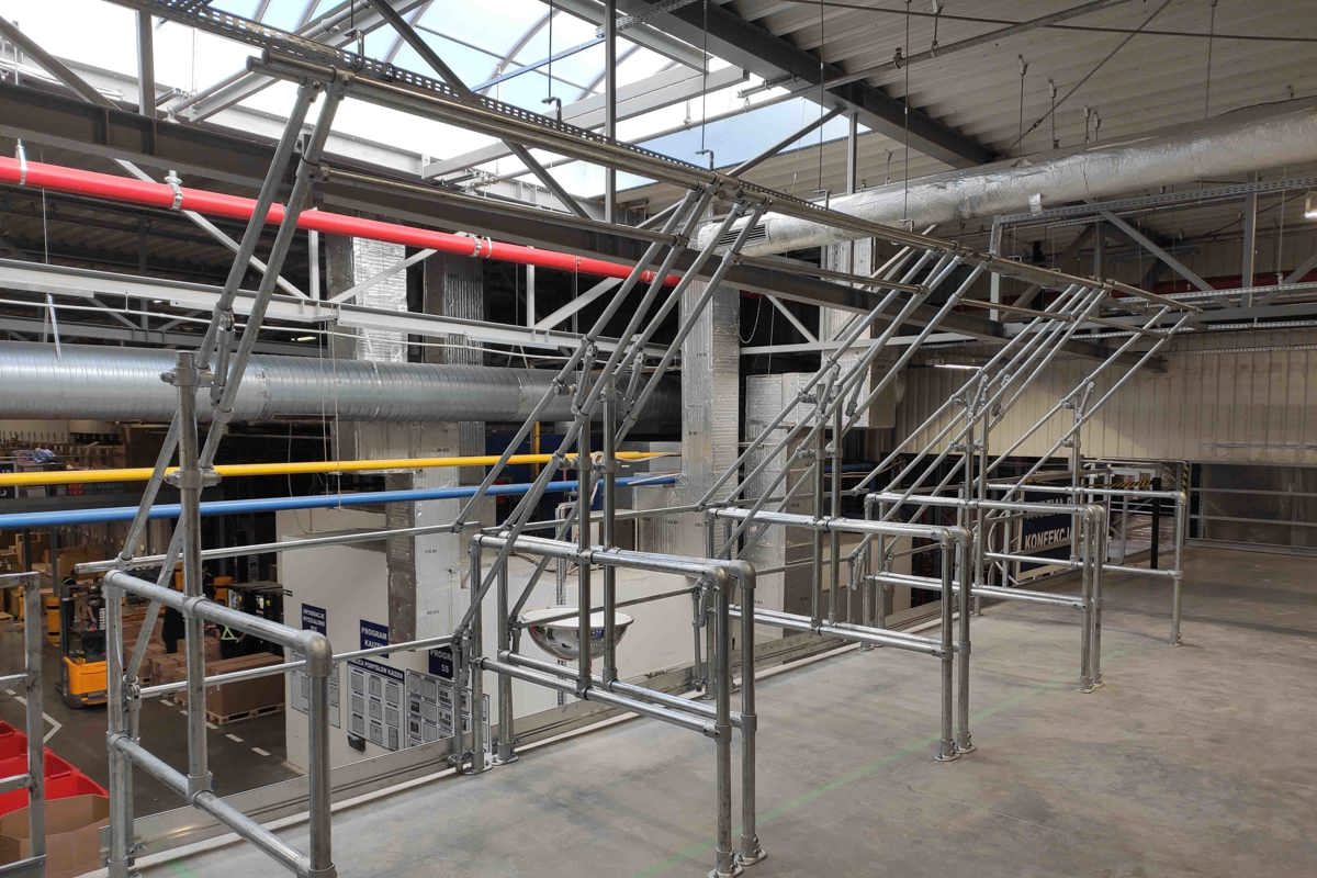 Kee Pivot Pallet Gate & Mezzanine Safety Gate - Kee Safety