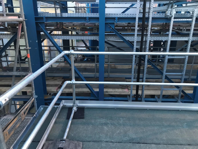 Essity Operations Mannheim - Kee Gate and KeeGuard - Kee Safety